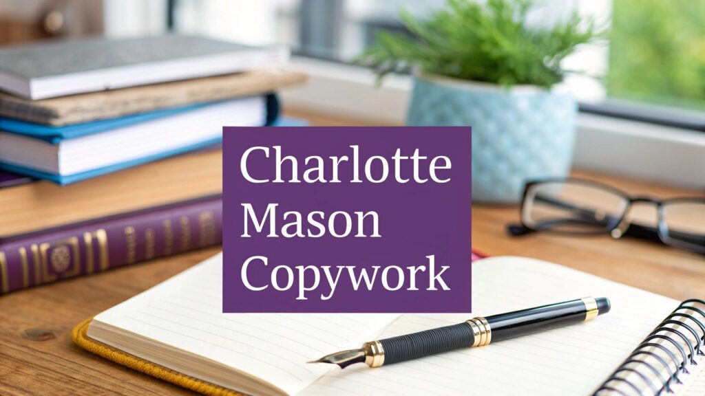 A Practical Guide to copywork charlotte mason